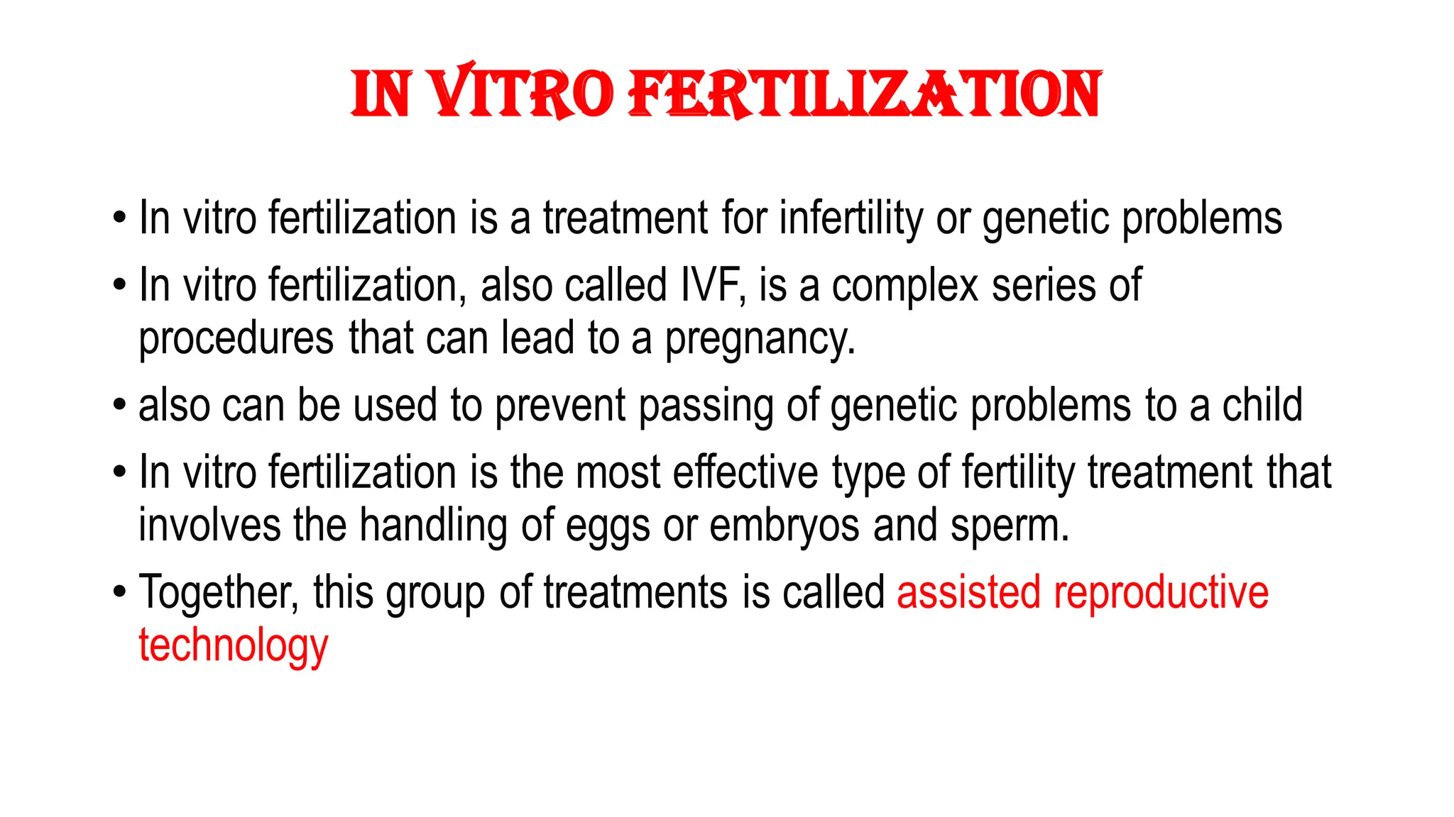 IN VITRO FERTILISATION IVF IVF.PDF INVITRO | PDF