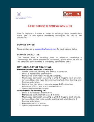 Training in Embryology | PDF