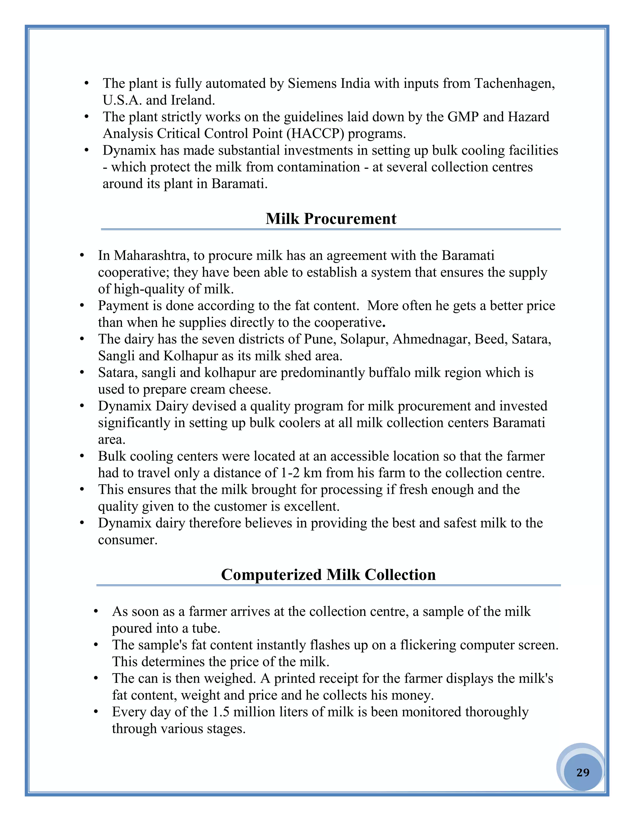 VOLKSWAGEN SCHREIBER DYNAMIX PIAGGIO BARAMATI SUGAR INDUSTRY | DOCX