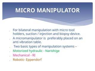 IVF LAB INSTRUMENTS IMPORTANT FOR LAB.pptx