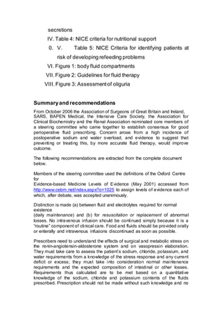 Iv fluid management | PDF