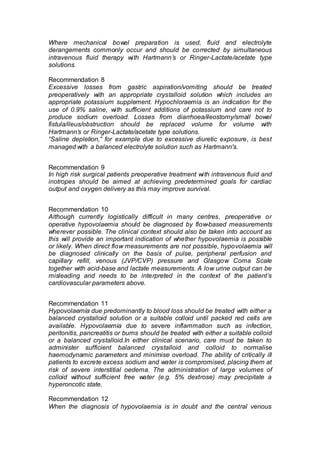 Iv fluid management | DOCX
