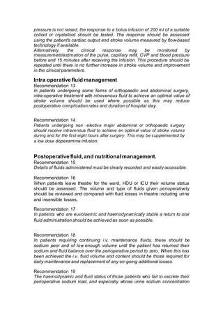 Iv fluid management | DOCX