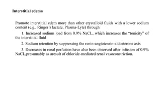 IV FLUID MANAGEMENT/ FLUID THERAPY | PPTX