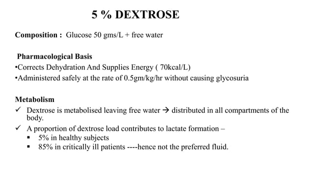 IV FLUID MANAGEMENT/ FLUID THERAPY | PPTX