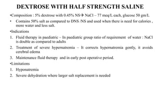 IV FLUID MANAGEMENT/ FLUID THERAPY | PPTX