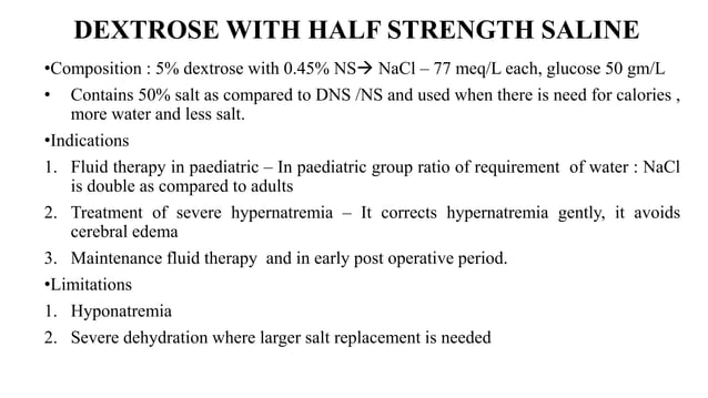 IV FLUID MANAGEMENT/ FLUID THERAPY | PPTX