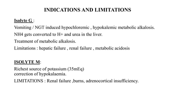 IV FLUID MANAGEMENT/ FLUID THERAPY | PPTX