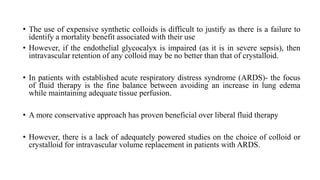 IV FLUID MANAGEMENT/ FLUID THERAPY | PPTX
