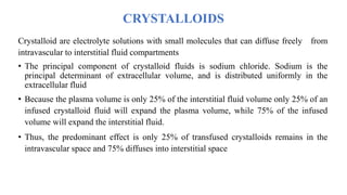 IV FLUID MANAGEMENT/ FLUID THERAPY | PPTX