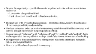 IV FLUID MANAGEMENT/ FLUID THERAPY | PPTX