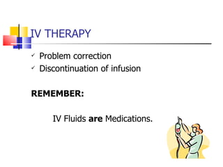 Iv fluids | PPT