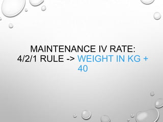 intravenous fluid therapy | PPTX | First Aid | Injuries