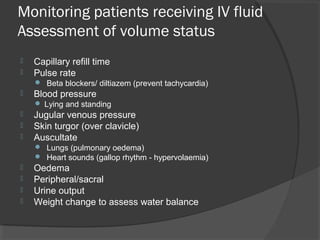 Iv fluids | PPT