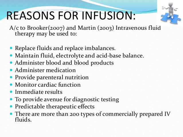 Types Of Iv Fluids And Uses