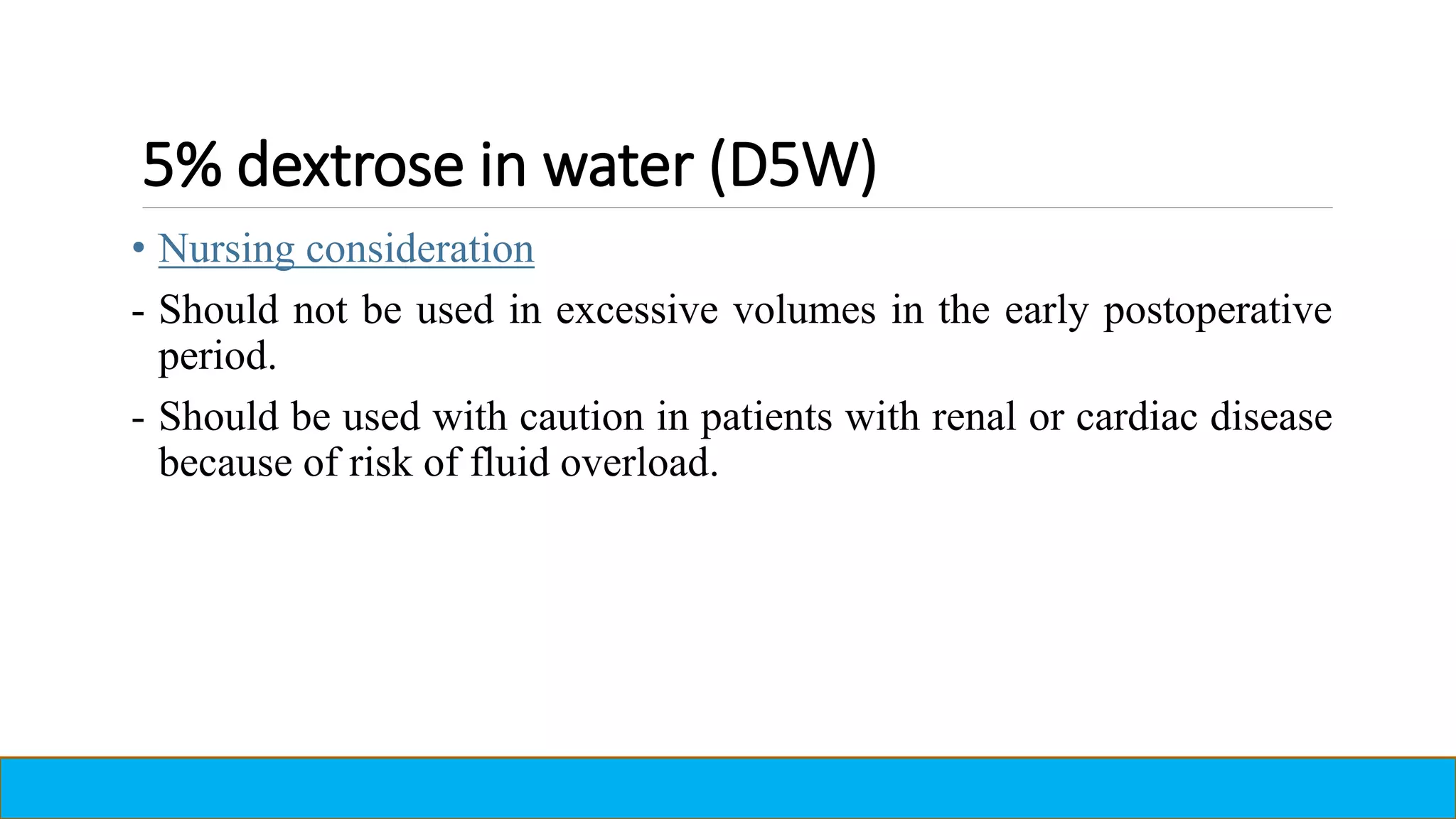 Iv fluids | PPTX