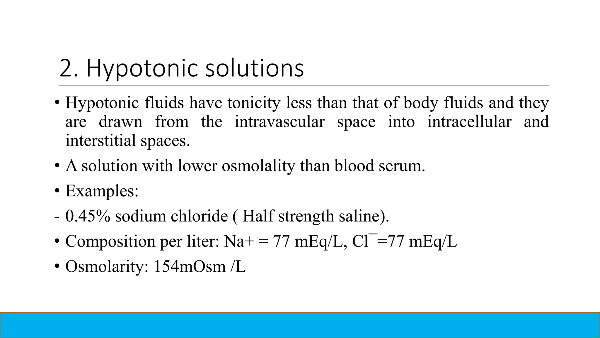 Iv fluids | PPTX