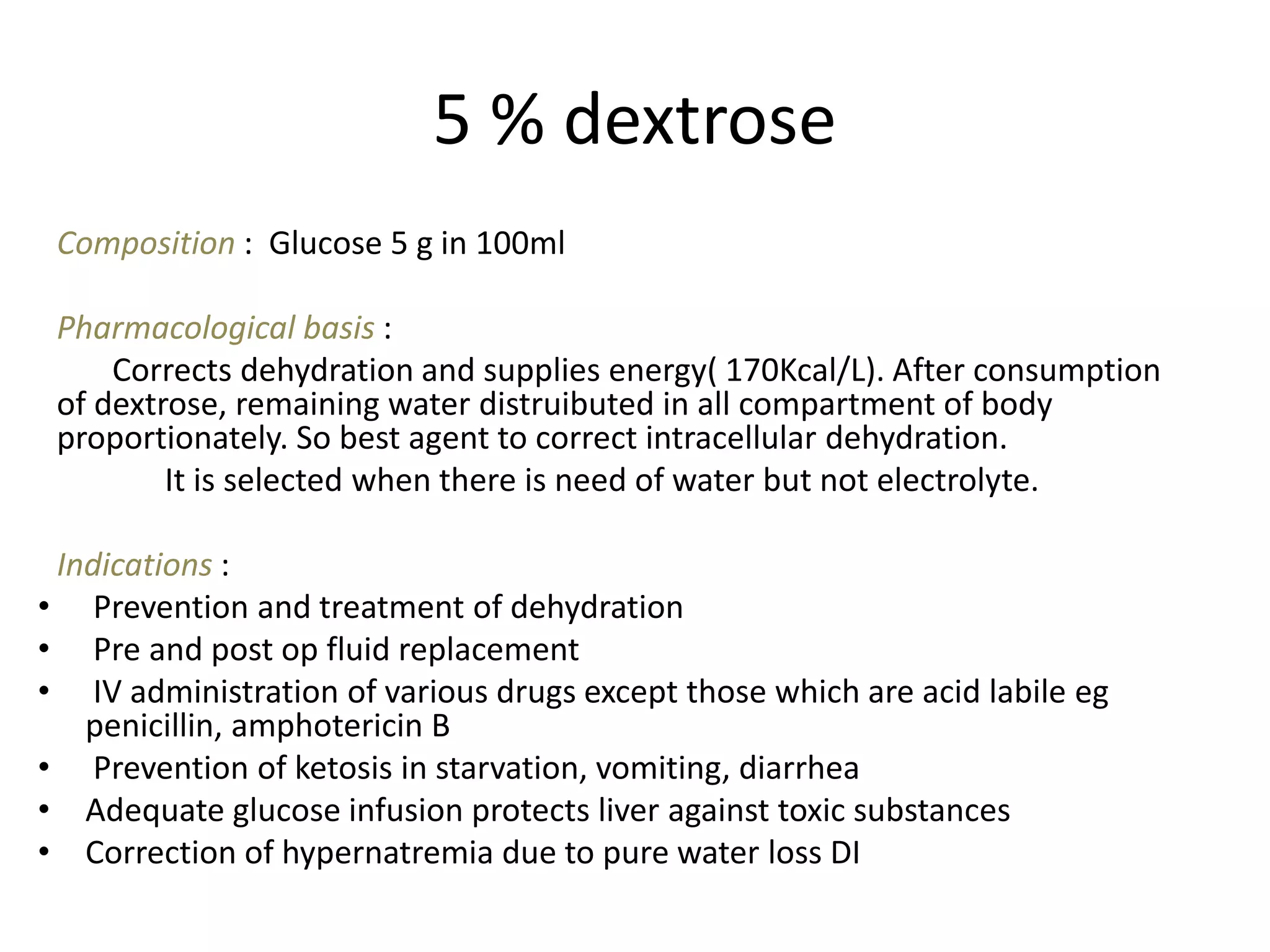 Intravenous fluid therapy | PPTX