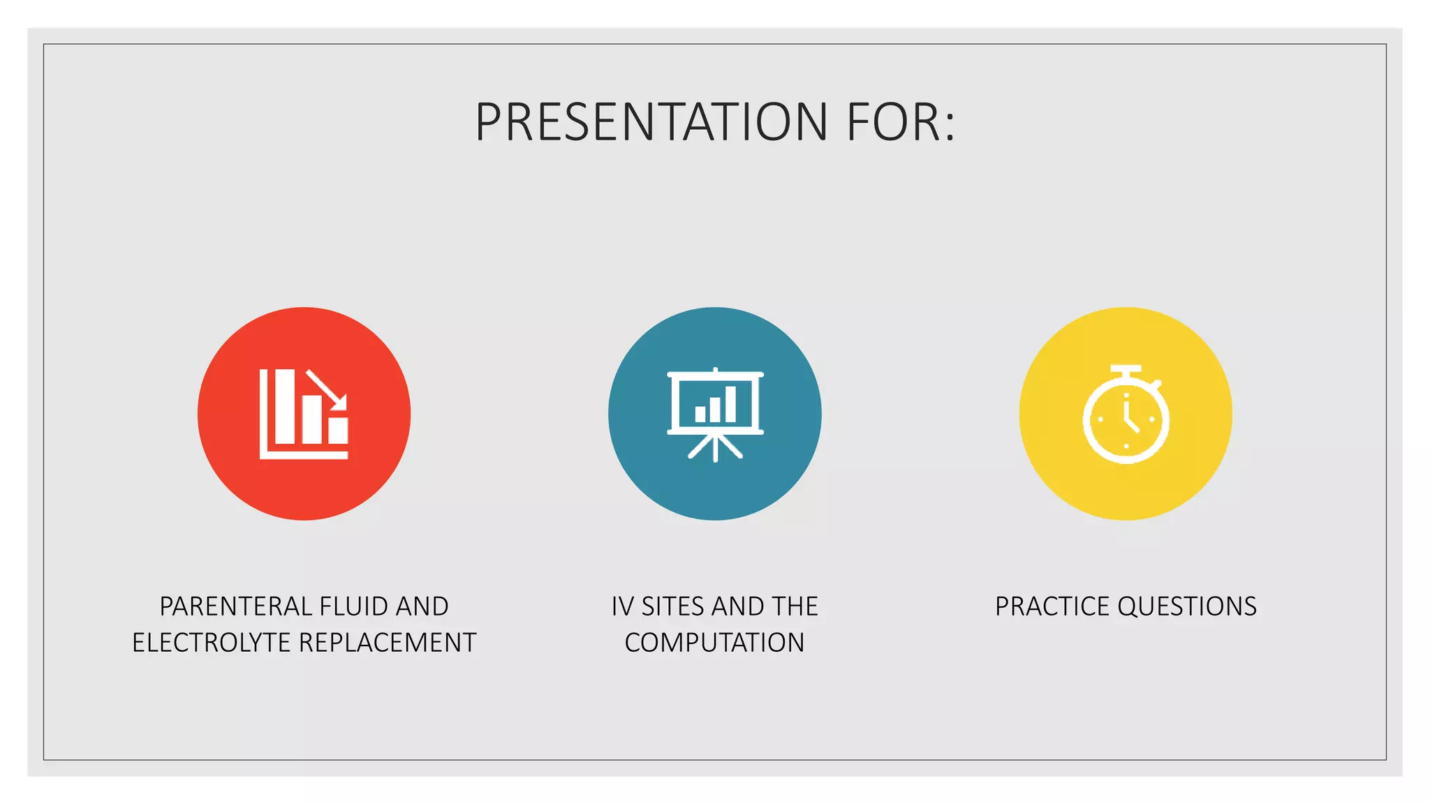 IV Fluids Clinical Discussion | PPTX
