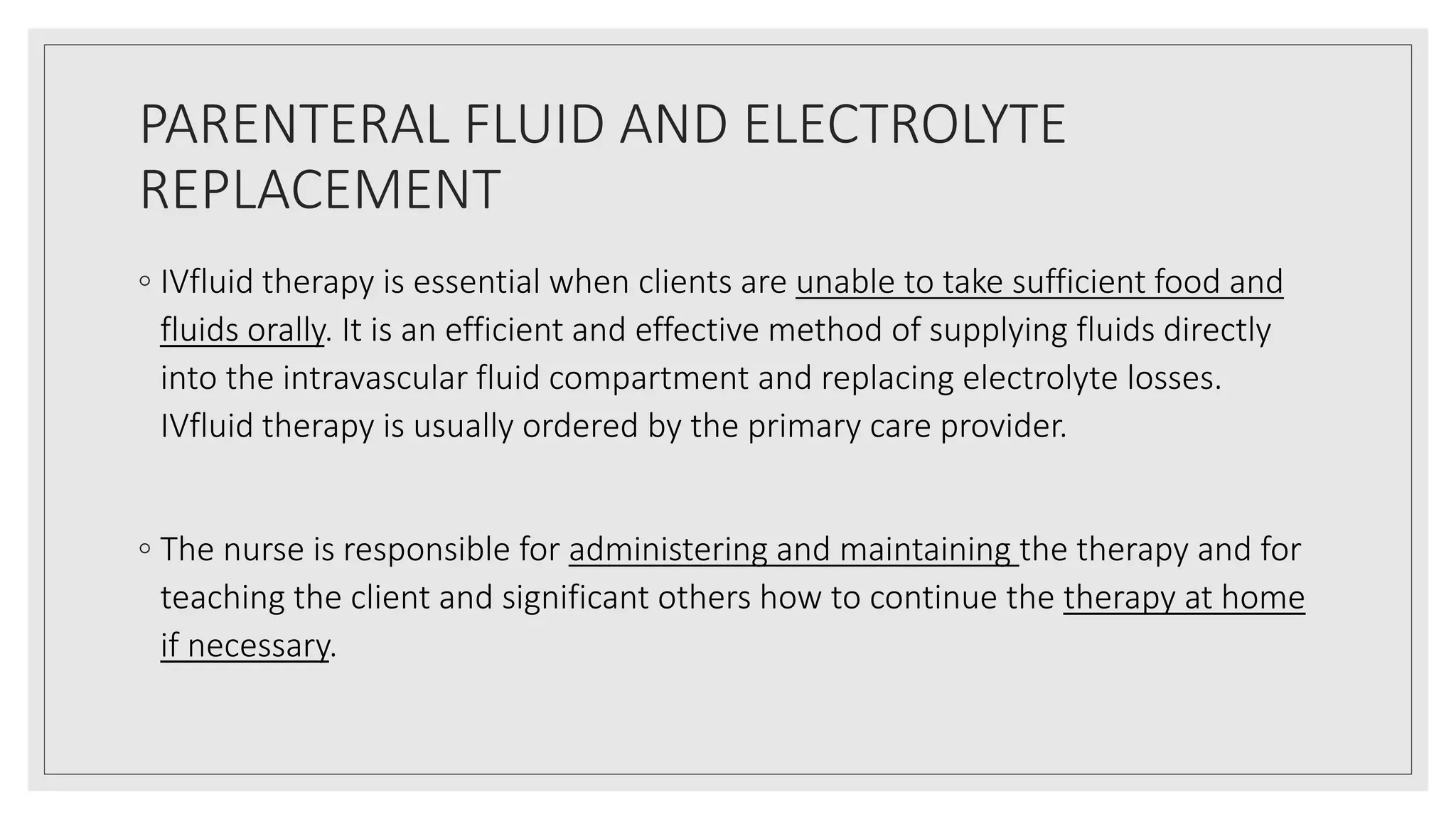 IV Fluids Clinical Discussion | PPTX