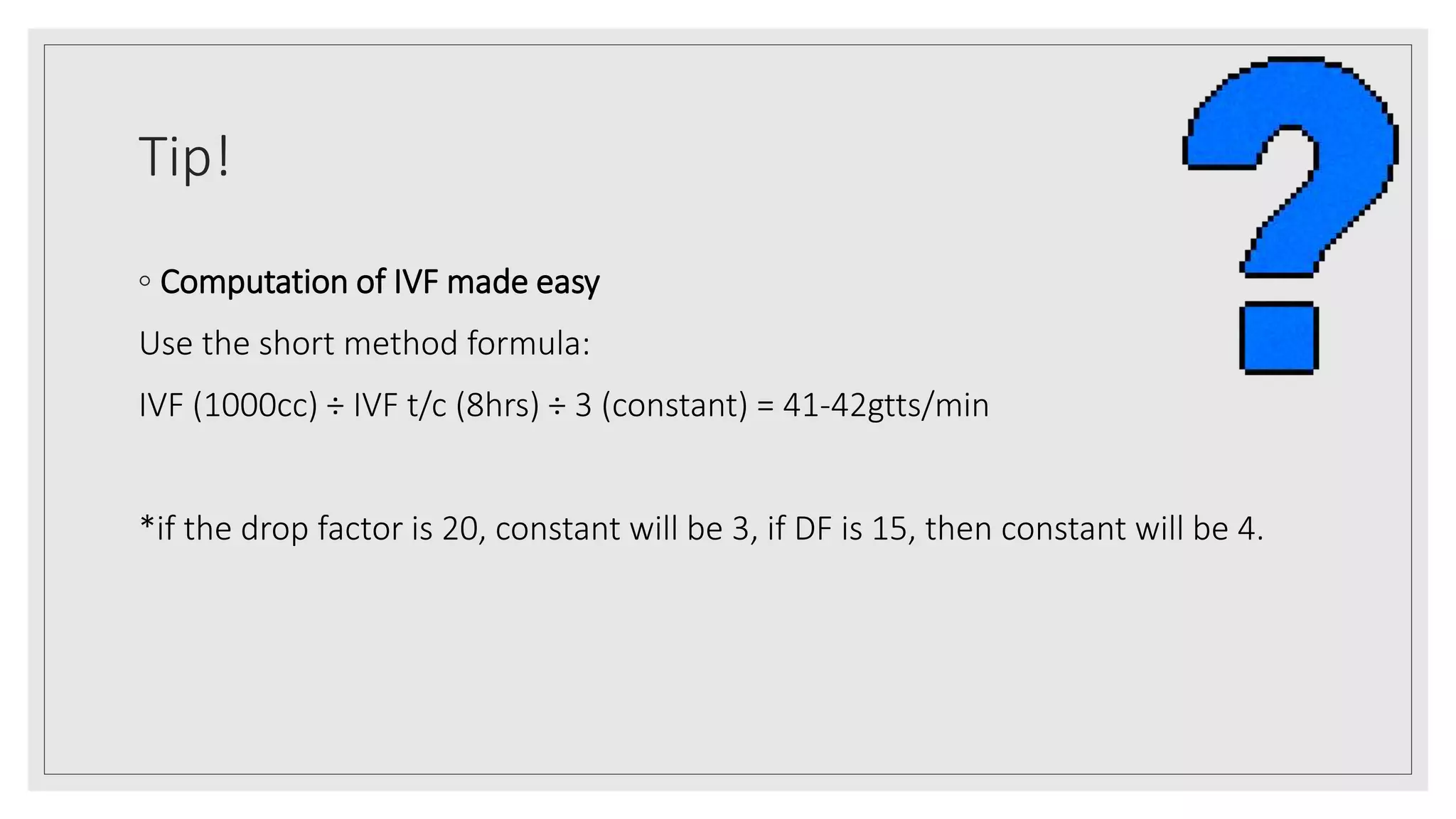 IV Fluids Clinical Discussion | PPTX
