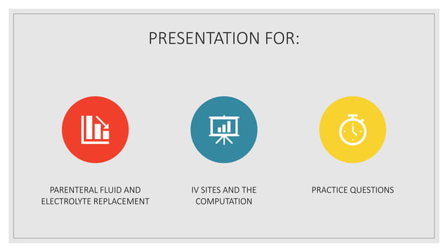 IV Fluids Clinical Discussion | PPTX