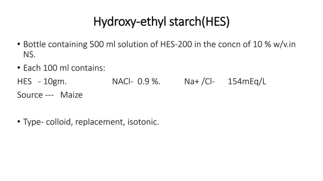 Intraoperative fluids | PPTX | Blood Disorders | Diseases and Conditions