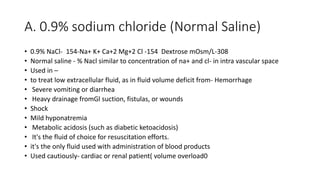 IV FLUIDS, TYPES AND CLASSIFICATION pptx | PPTX