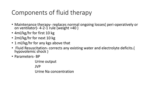 IV FLUIDS, TYPES AND CLASSIFICATION pptx | PPTX | Blood Disorders ...