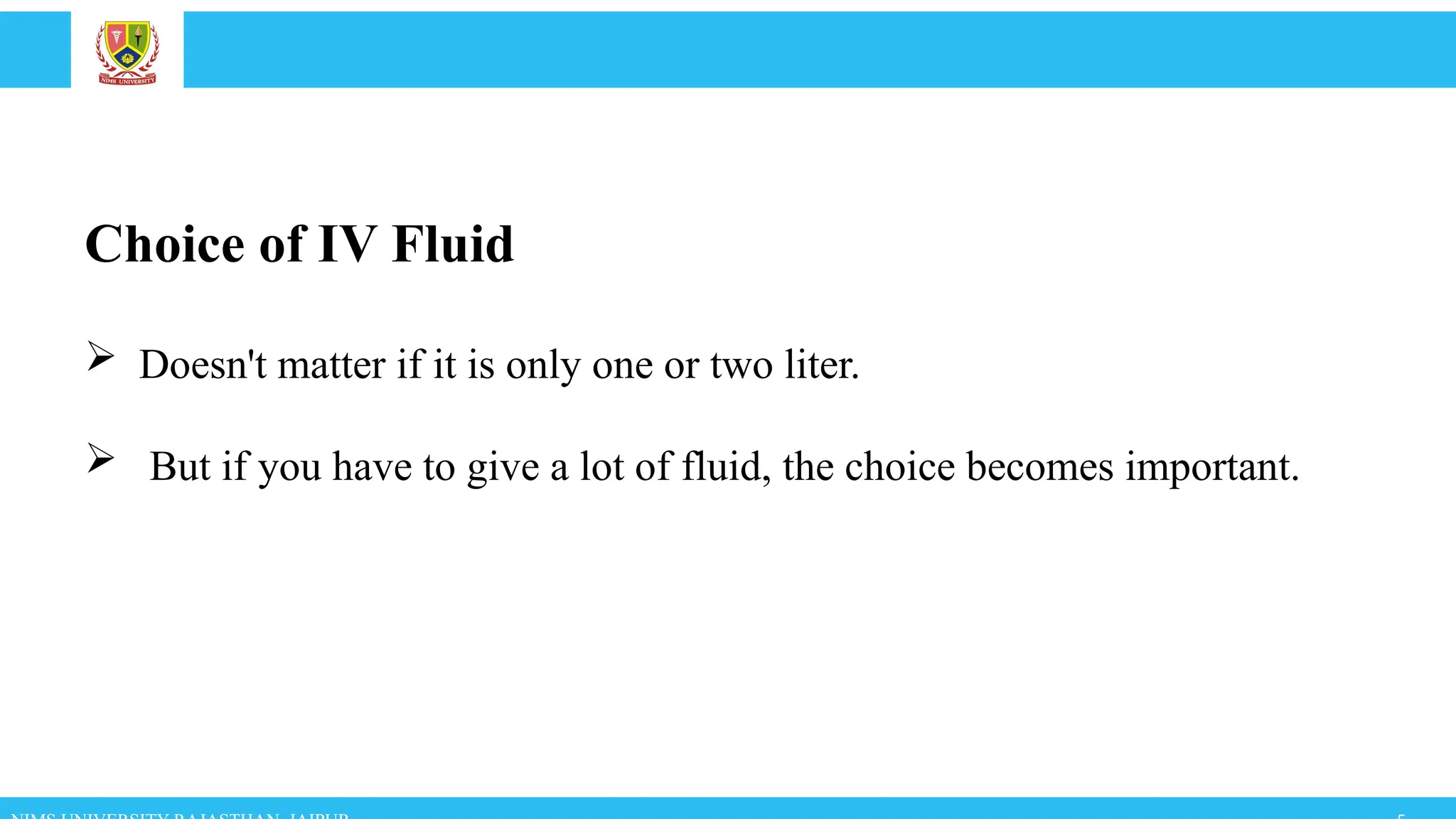 Intravenous Fluids (IV) and their clinical uses | PPTX