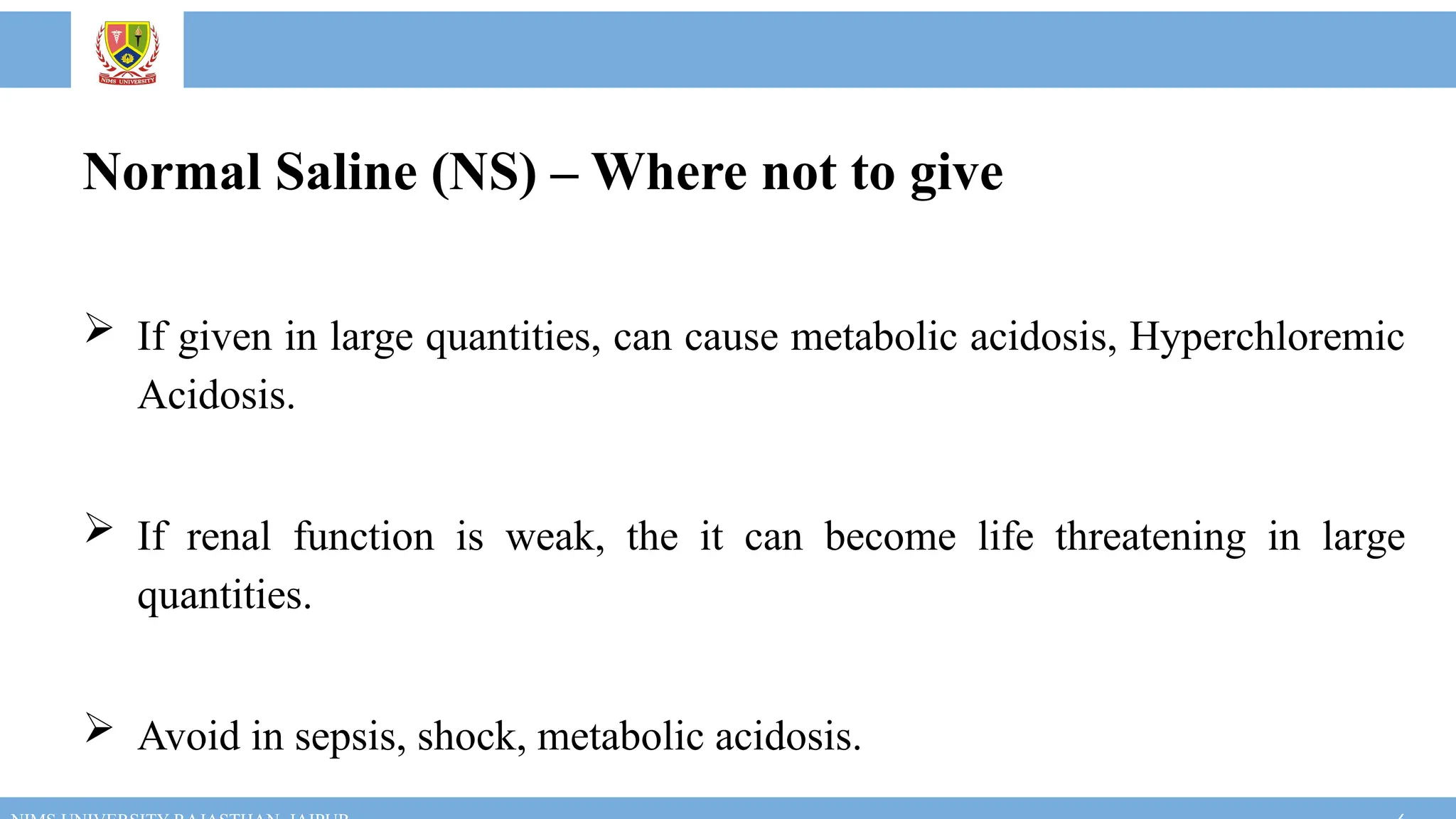Intravenous Fluids (IV) and their clinical uses | PPTX