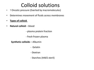 iv fluids PGA UCMS 2017, IV fluid mgmt intraop | PPT