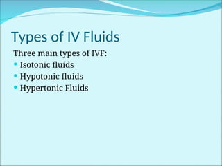 IV FLUIDS & PLASMA EXPANDERS PHARMACOLGY.ppt