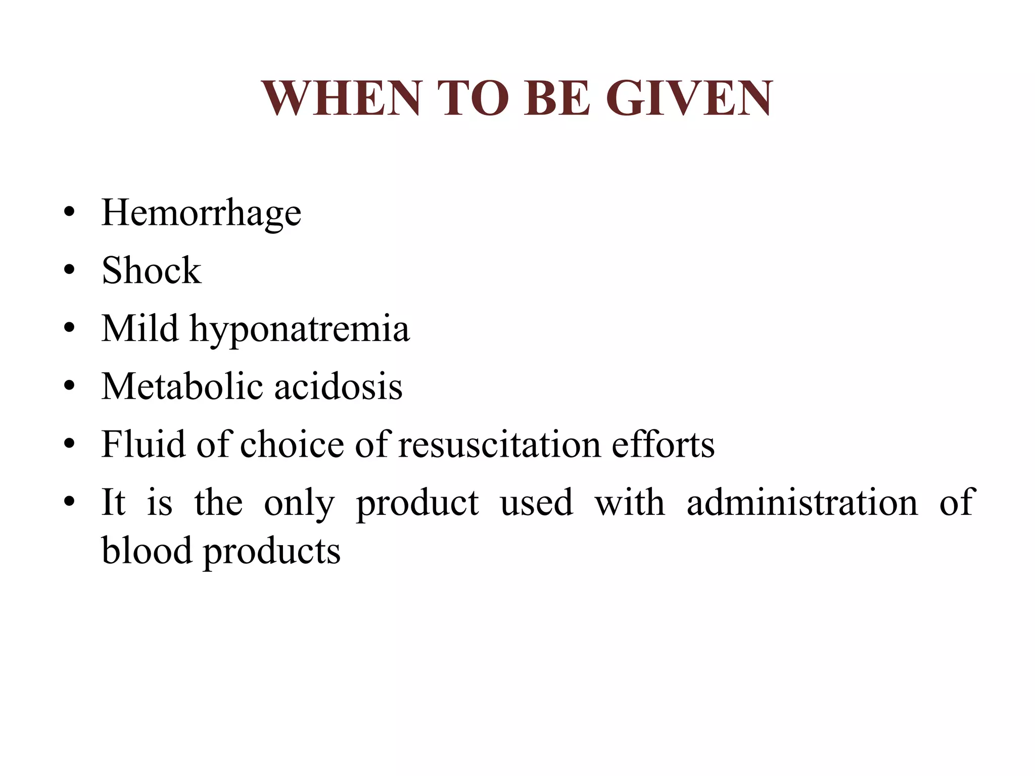 IV Fluid Therapy | PPTX