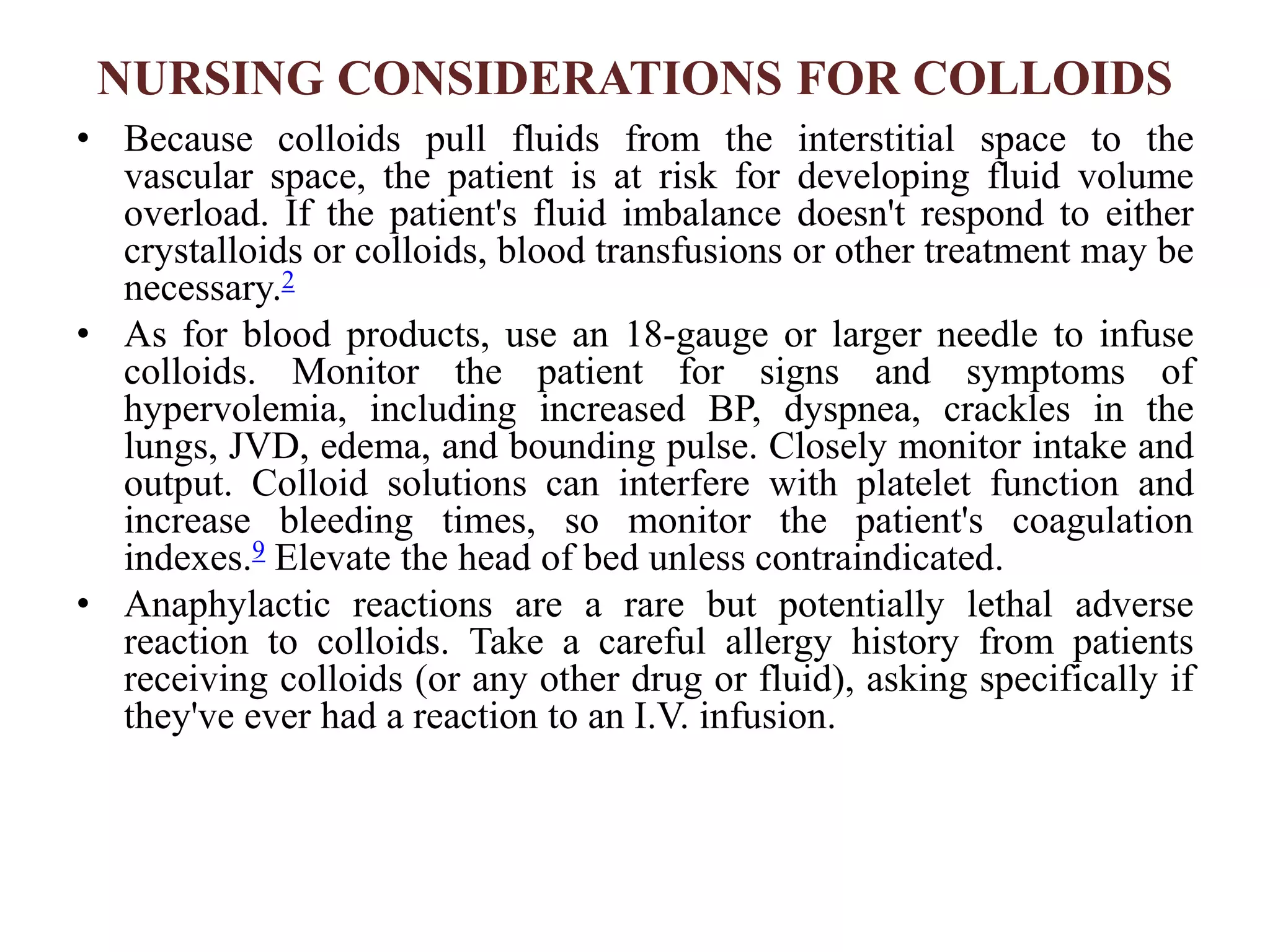 IV Fluid Therapy | PPTX