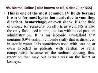 IV FLUID THERAPY ppt.pptx