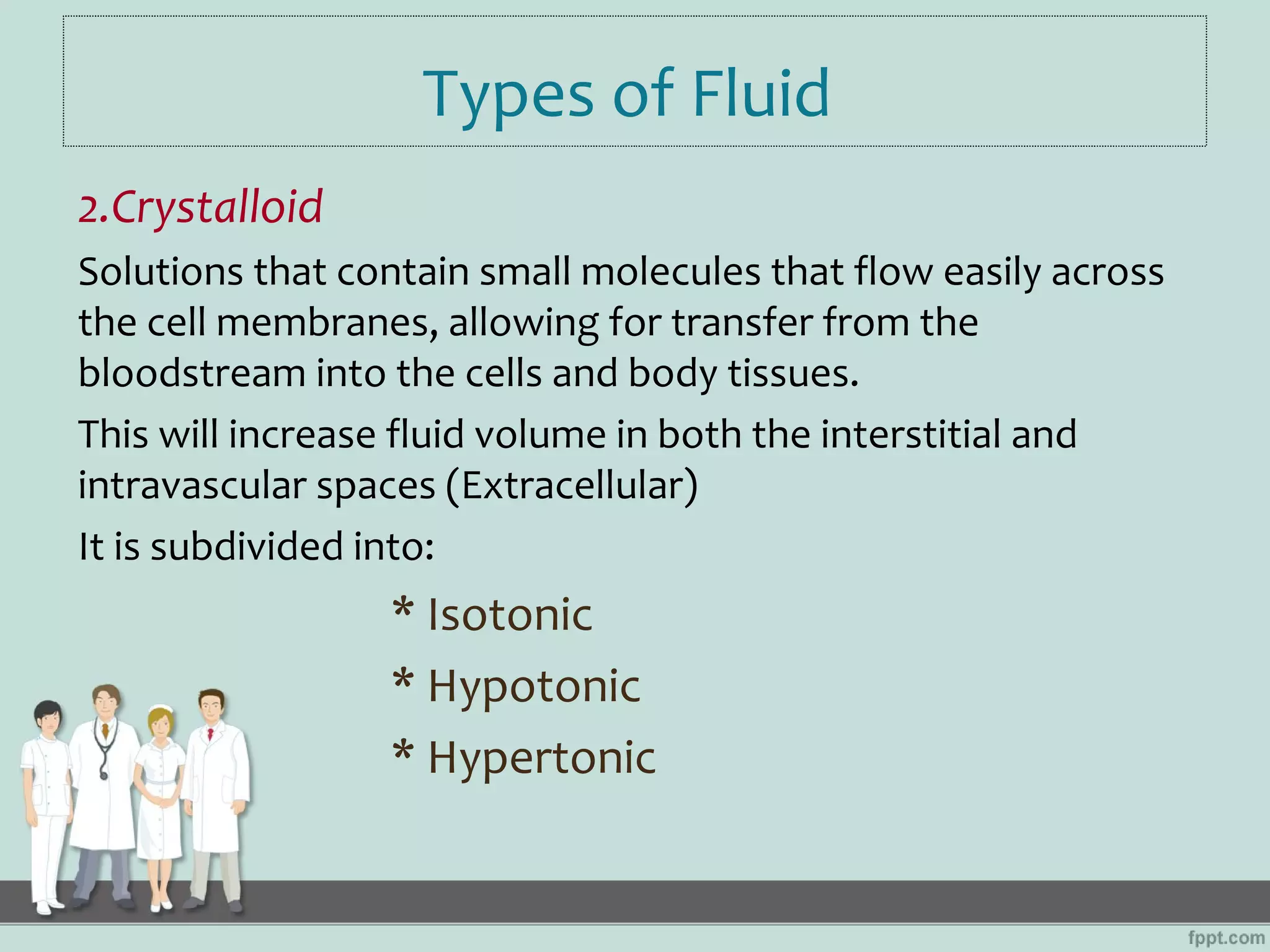 Iv fluid therapy (types, indications, doses calculation) | PPT