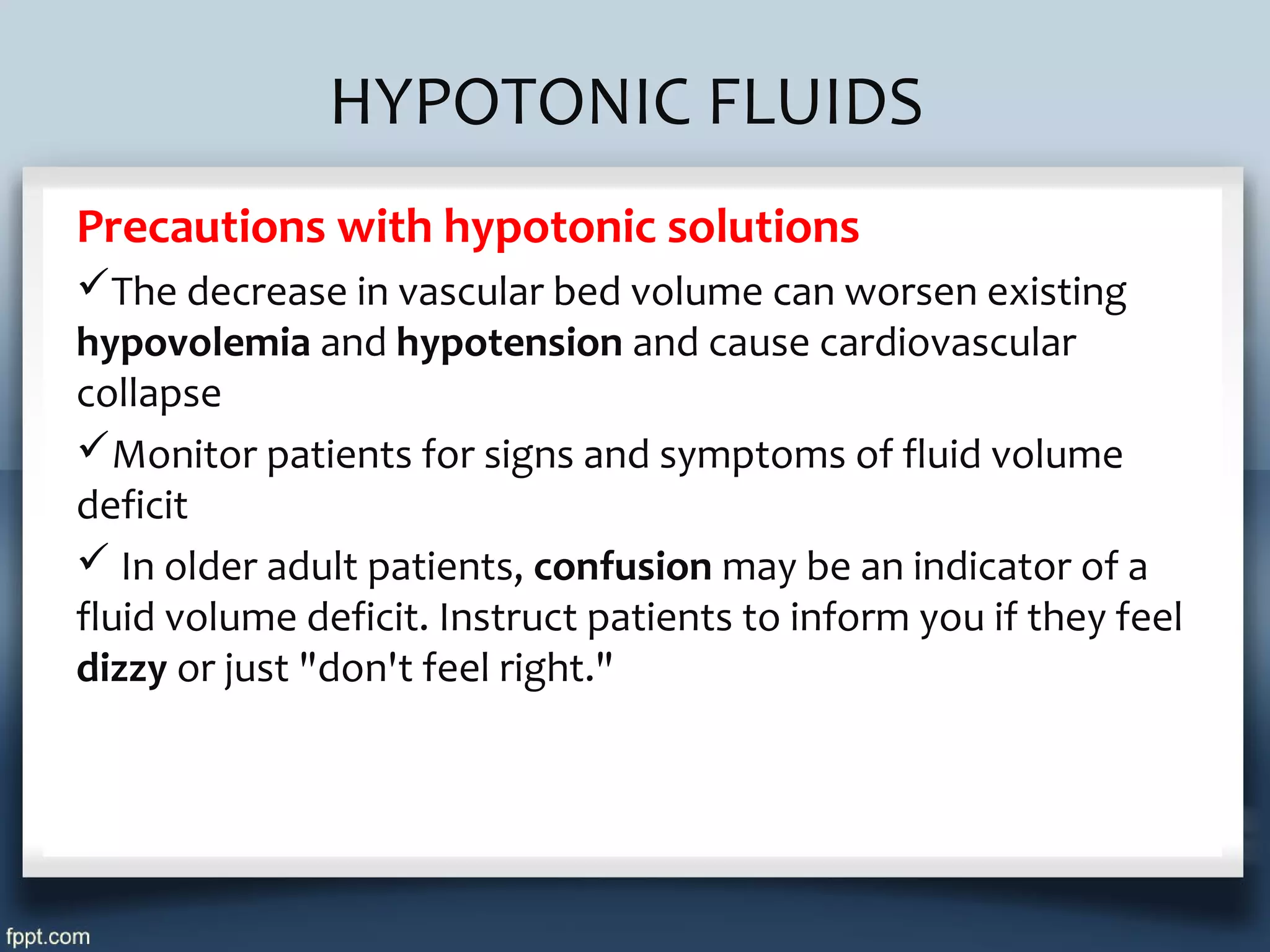 Iv fluid therapy (types, indications, doses calculation) | PPT