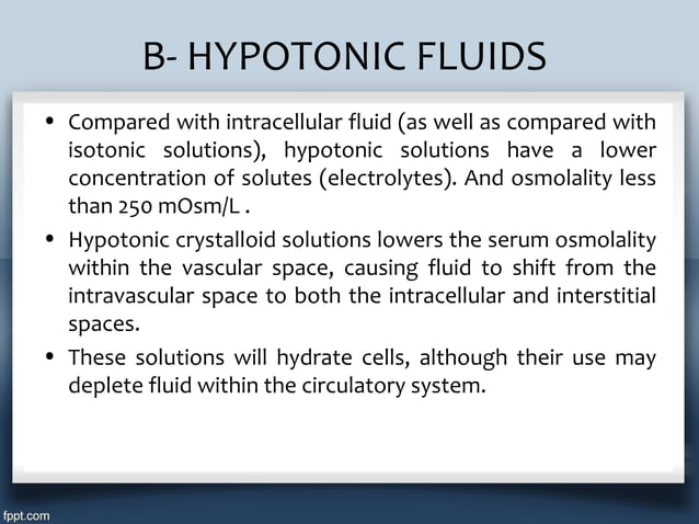 Iv fluid therapy (types, indications, doses calculation) | PPT | First ...