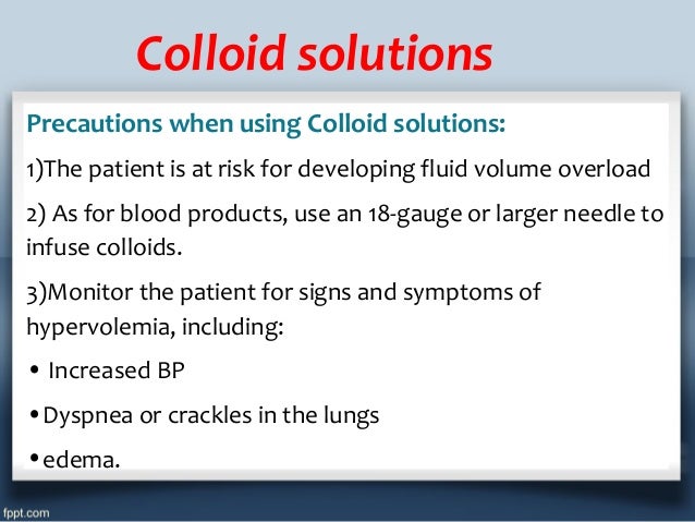 Iv fluid therapy (types, indications, doses calculation)