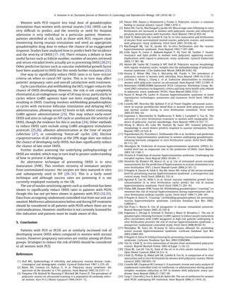 IVF Outcome in Women with PCOS, PCO and Normal Ovarian Morphology | PDF