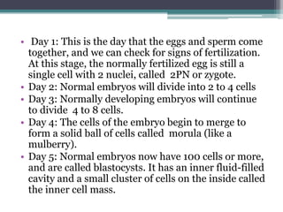 Invitro fertilization in humans(IVF) | PPTX