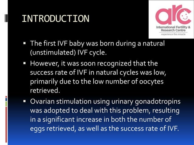 Ivf stimulation protocols by Dr. Mahalakshmi Saravanan | PPTX ...