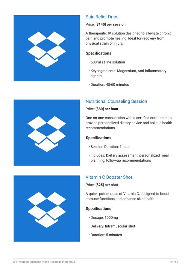 iv hydration business plan example .pdf