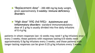 IV Immunoglobulin and SC Immunoglobulin | PDF