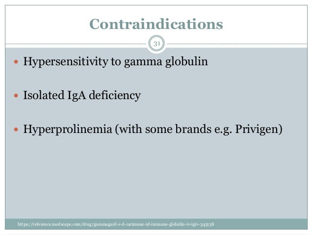 Intravenous immunoglobulin therapy (IVIG)