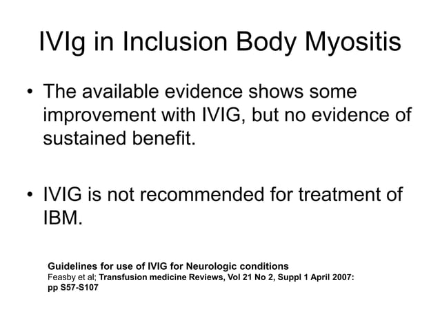 When to use IVIG in Rheumatic Diseases | PPT