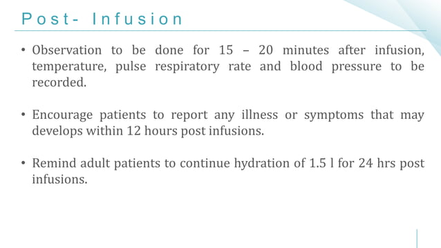 IVIG INFUSION | PPTX | Medical Health