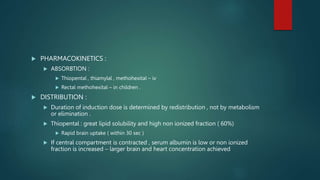 INTRAVENOUS INDUCTION AGENTS IN ANESTHESIA .pptx