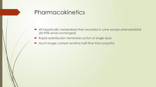 Induction agents given intravenous in Anesthesia | PPTX